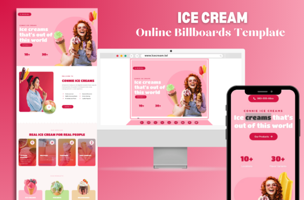 Ice Cream - Online Billboards